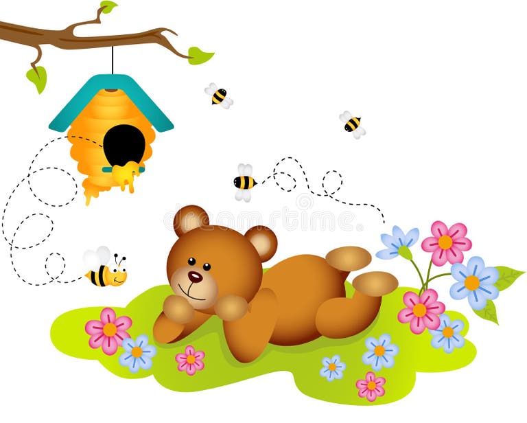 Bear Beehive Stock Illustrations – 1,012 Bear Beehive Stock ...