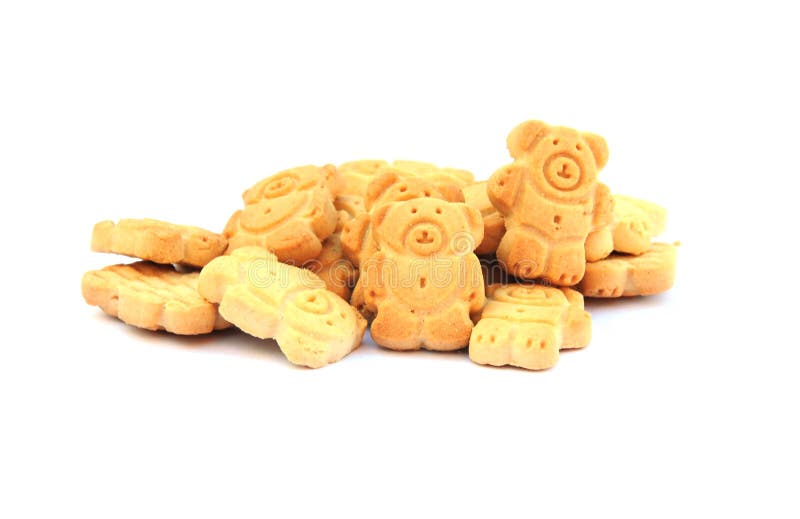 Teddy bear biscuits stock image. Image of snack, sugary - 7844511