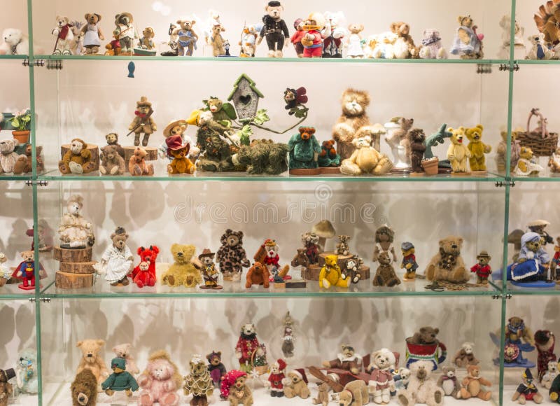 Teddy Bear Collection editorial stock image. Image of figurine - 27492339
