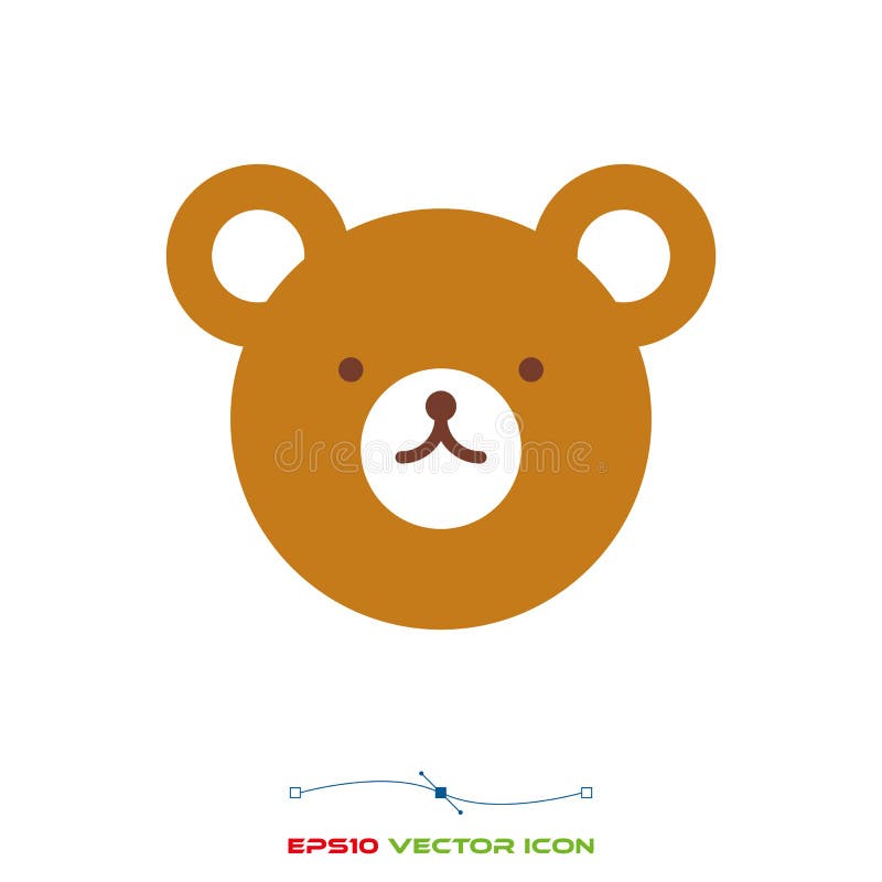 Teddy Bear Sleeping on Pillow and Under Blanket Vector Illustration ...