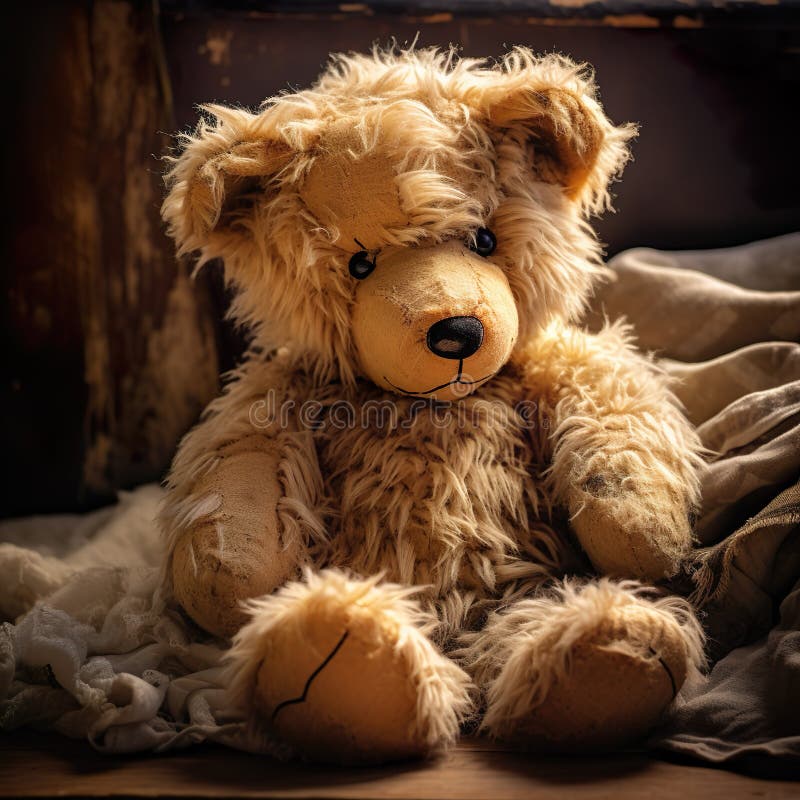 A Cute Brown Teddy Bear Generated by Artificial Intelligence Stock ... A Cute Brown Teddy Bear Generated by Artificial Intelligence Stock ...
