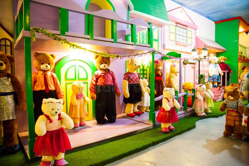 Teddy bear house editorial image. Image of object, cuddly - 78532435