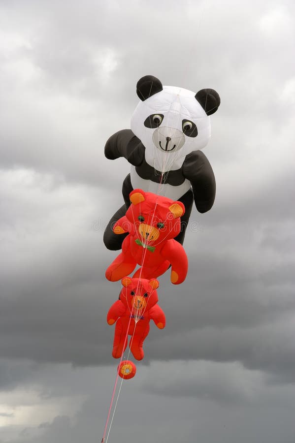 Teddy Bear Kites stock image. Image of activity, high - 2696127