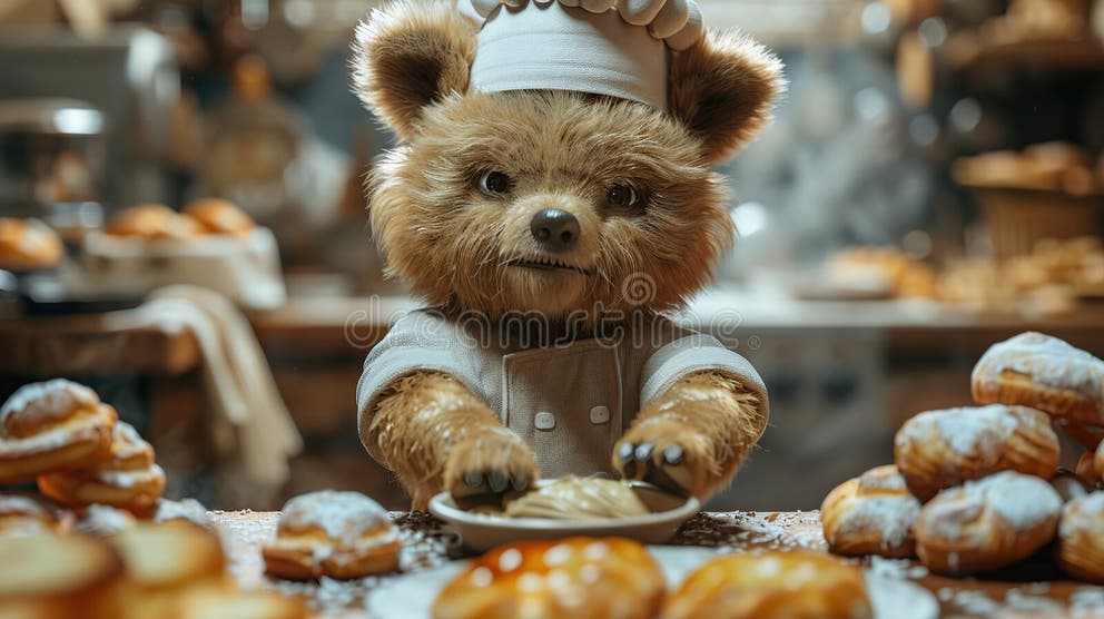 Teddy Bear Chef Stock Illustrations – 270 Teddy Bear Chef Stock ...