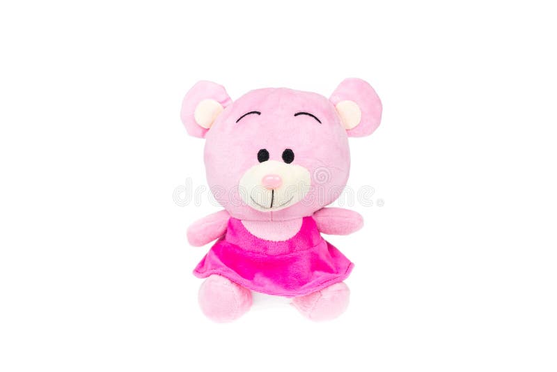 Teddy Bear Pink Little Cute Stock Image - Image of furry, bears: 62399411