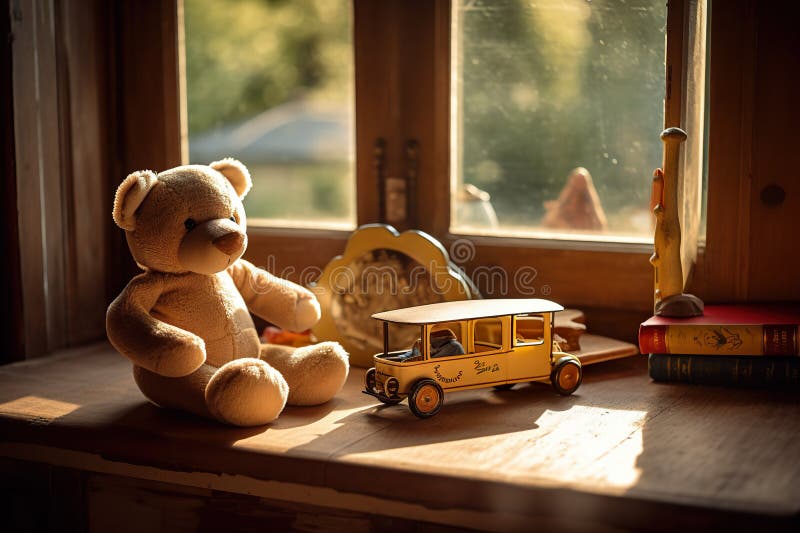 A Cat Sitting on a Window Sill Looking Out a Window. Generative AI ...