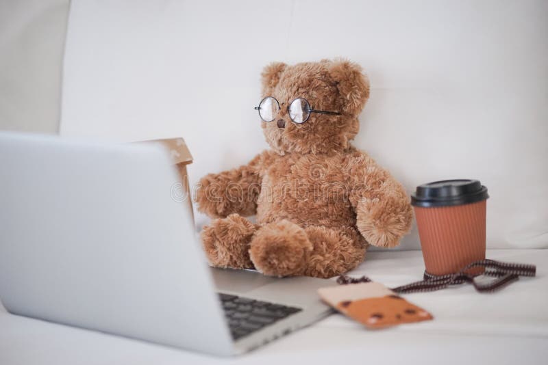 1,001 Laptop Computer Teddy Bear Stock Photos - Free & Royalty-Free ...