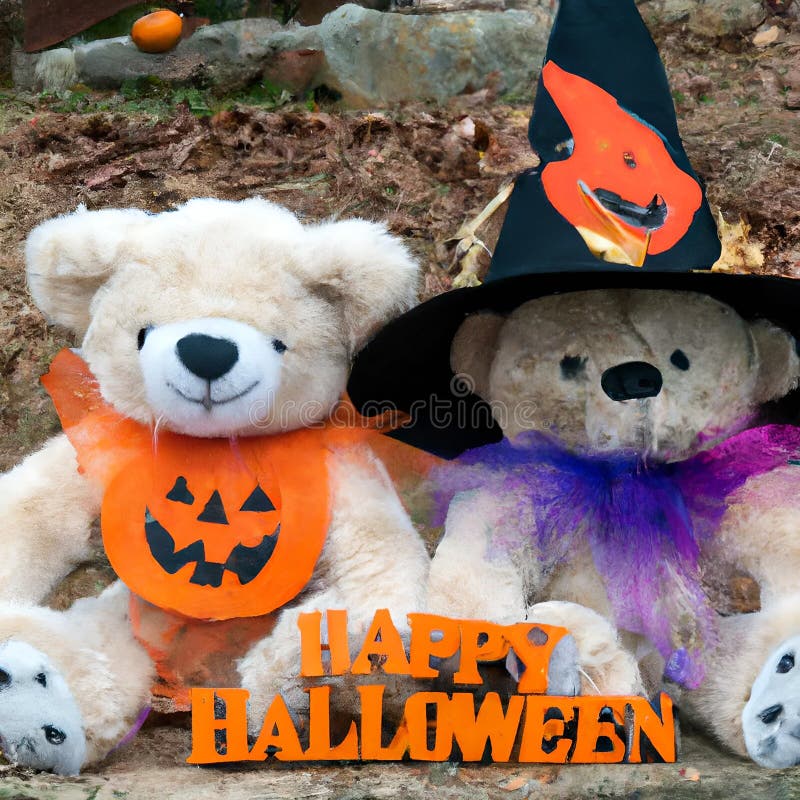 Halloween Teddy Bears Stock Photos - Free & Royalty-Free Stock Photos ...