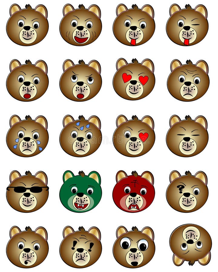 Teddybeer Het Jongleren Met Met Gekleurde Ballen, Leuke Beer Op Witte ...