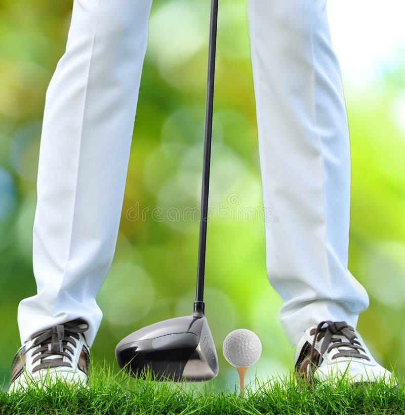 Tee Off stock image. Image of green, recreational, preparation - 25412247