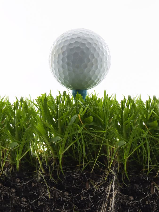 Tee Shot stock photo. Image of ball, golfball, shot, white - 2549904