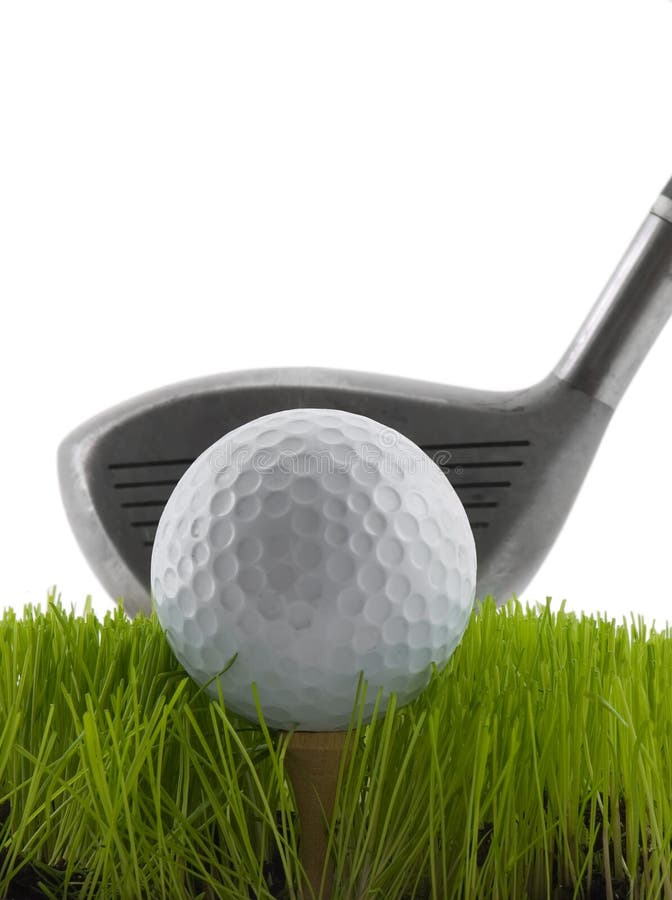 Tee Shot stock photo. Image of recreation, ball, white - 4836272