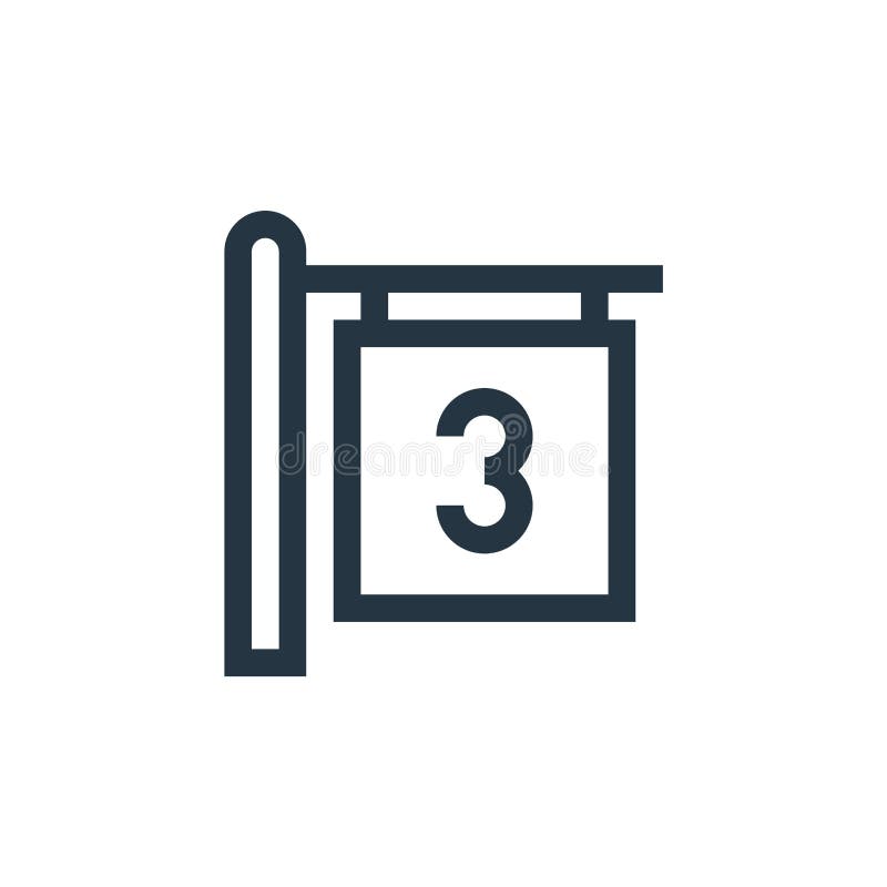 Tee Vector Icon. Tee Editable Stroke. Tee Linear Symbol for Use on Web ...