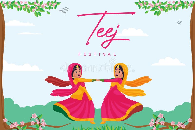 Teej Template Stock Illustrations – 581 Teej Template Stock ...