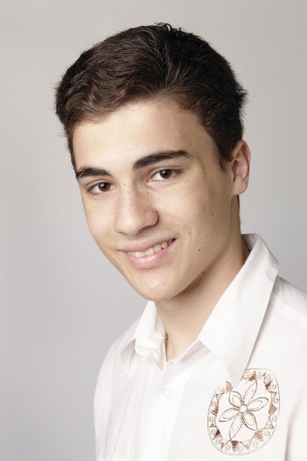 Teen boy stock image. Image of studio, average, caucasian - 19143225