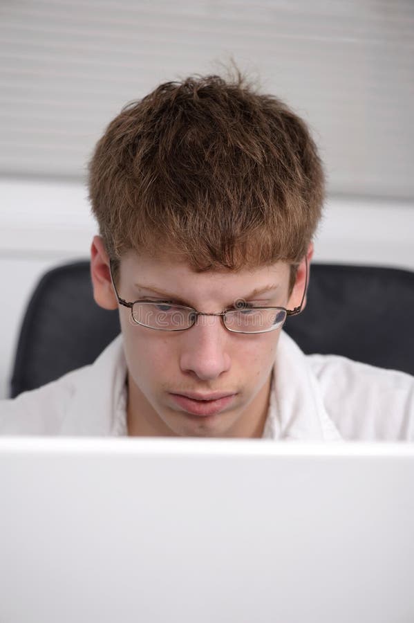 Computer genius stock photo. Image of graphic, scan, background - 22084940