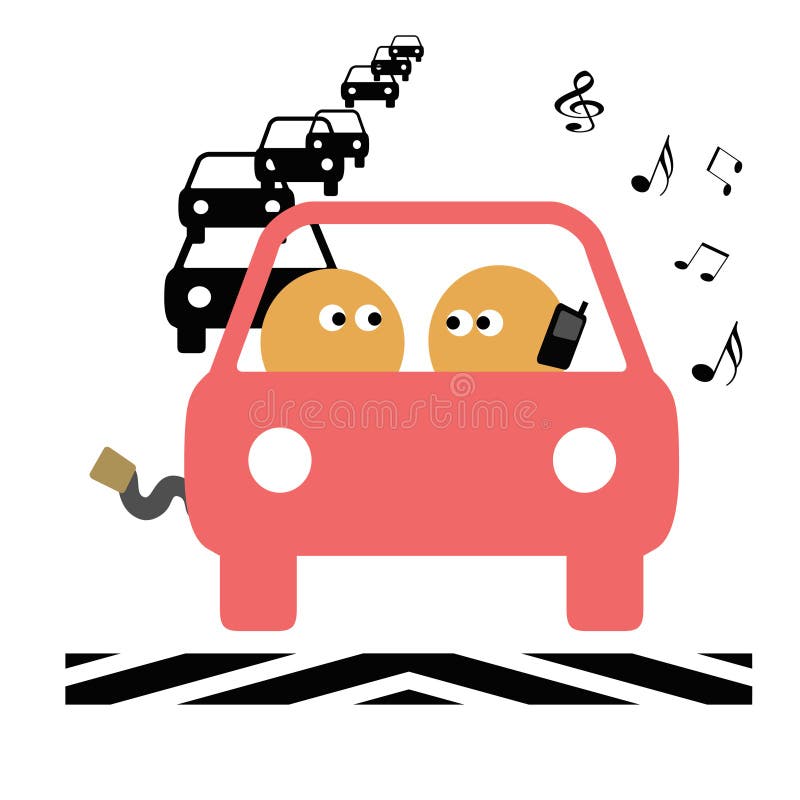 Driver Distraction Stock Illustrations – 139 Driver Distraction Stock ...