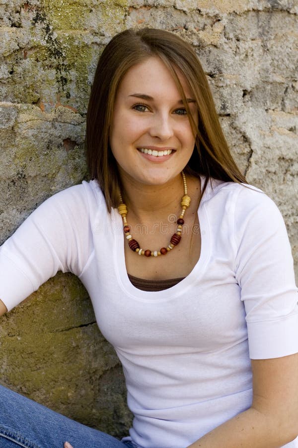 Teen fashion model stock photo. Image of brunette, caucasian - 2436580