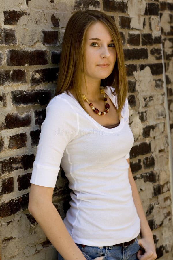 Teen Model 3 stock image. Image of white, makeover, girl - 70931