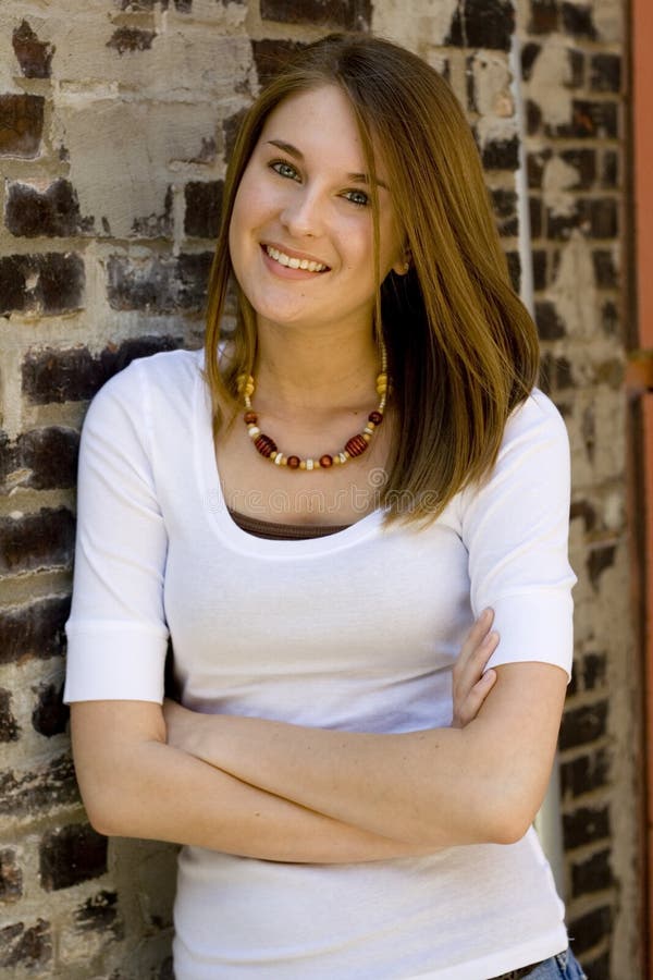 Teen fashion model stock photo. Image of fashion, brunette - 2436586