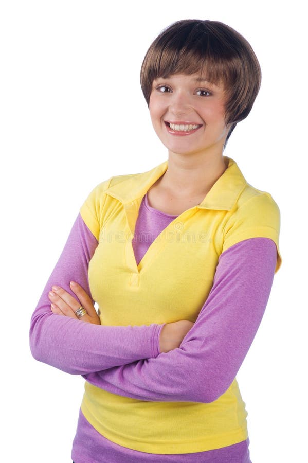 Teen girl stock photo. Image of posing, fashion, young - 11034668