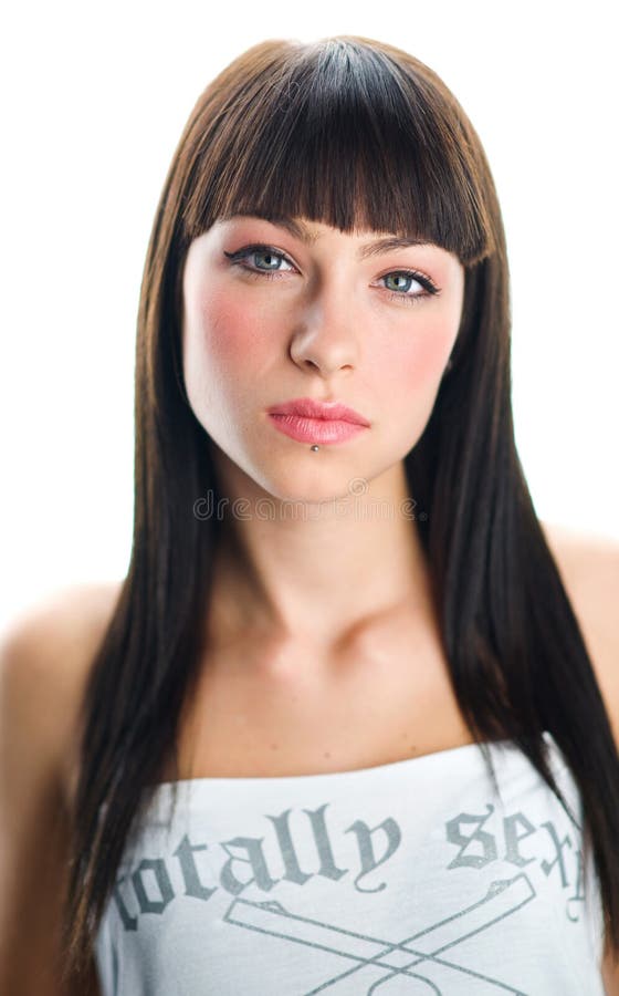 Cool teen girl stock photo. Image of style, beauty, rock - 19431884