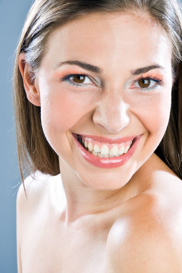 Teen Girl with Funny Expression Stock Photo - Image of cosmetics, cute ...