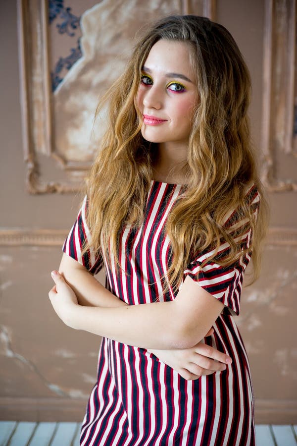 Teen girl model stock photo. Image of lifestyle, european - 106640436
