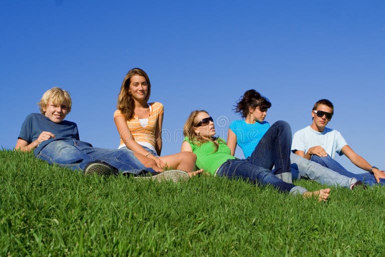 516 Teenage Group Chilling Stock Photos - Free & Royalty-Free Stock ...
