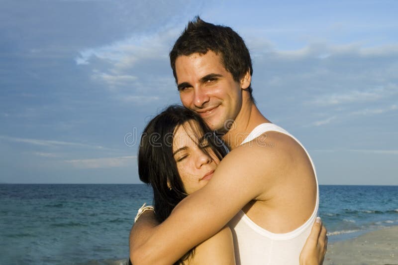 Young Couple Deeply in Love Stock Photo - Image of married, touching ...