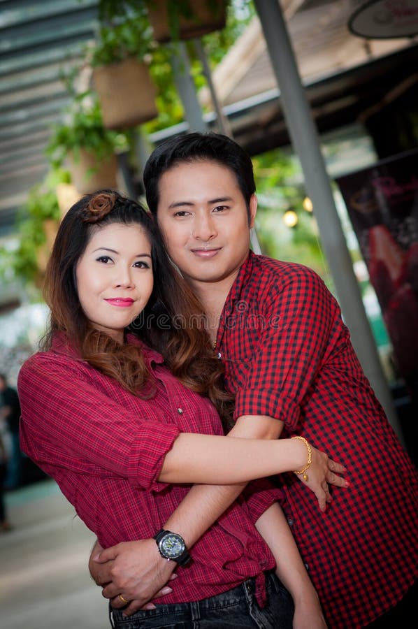 Teen Lovers Enjoy in Thailand Stock Photo - Image of couple, caucasian ...