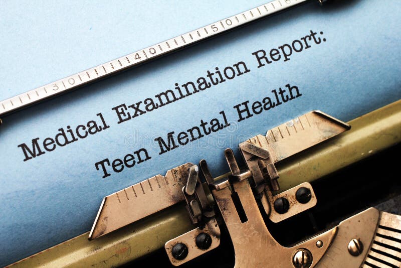 Teen Mental Health Awareness Stock Image - Image of depression ...