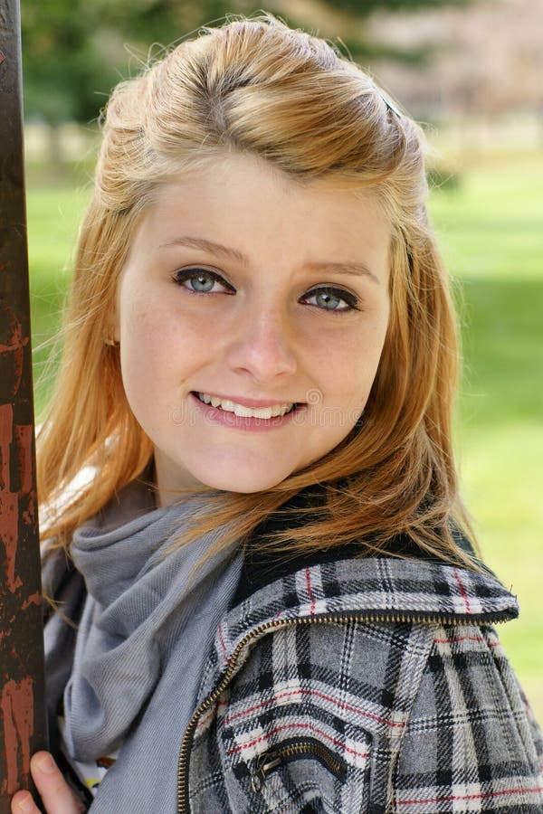 Teen portrait stock photo. Image of nature, fresh, face - 11833292