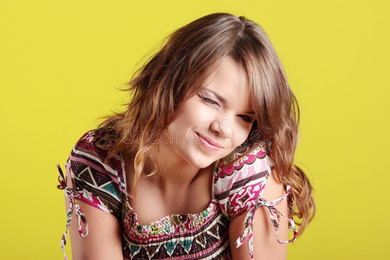 Teen woman stock photo. Image of adult, happiness, expressive - 11702830