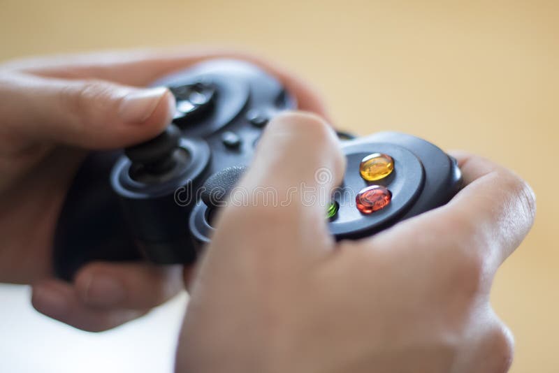 Hands Using Video Game Controller Stock Image - Image of teenager ... Hands Using Video Game Controller Stock Image - Image of teenager ...