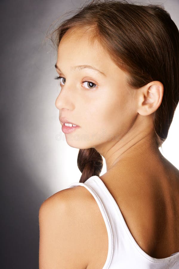 Teenage girl stock photo. Image of elegant, portrait - 16513806