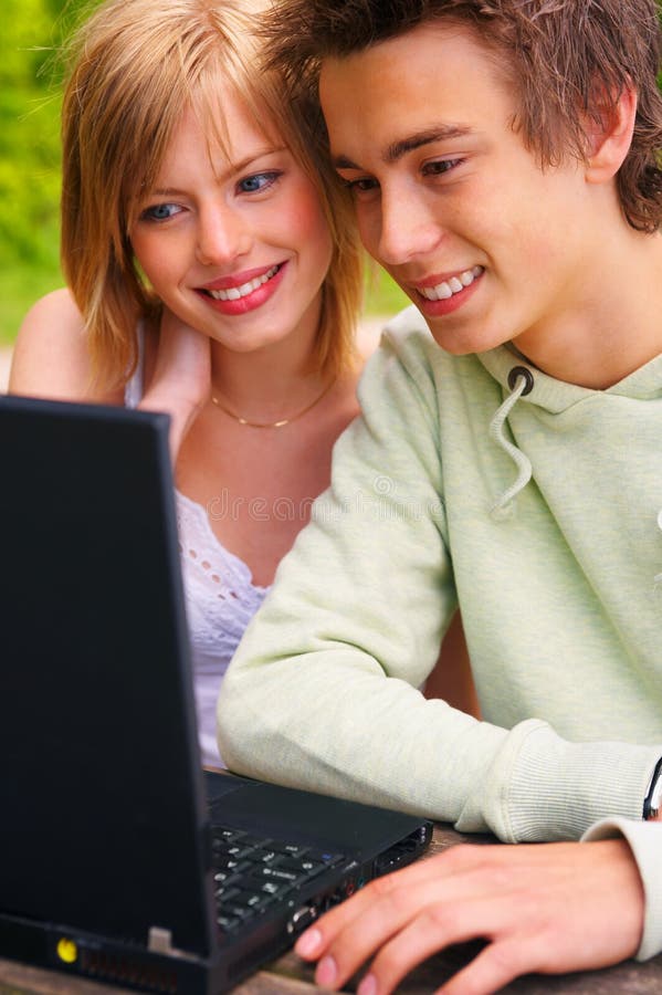 Teenage internet lifestyle stock photo. Image of looking - 2488820