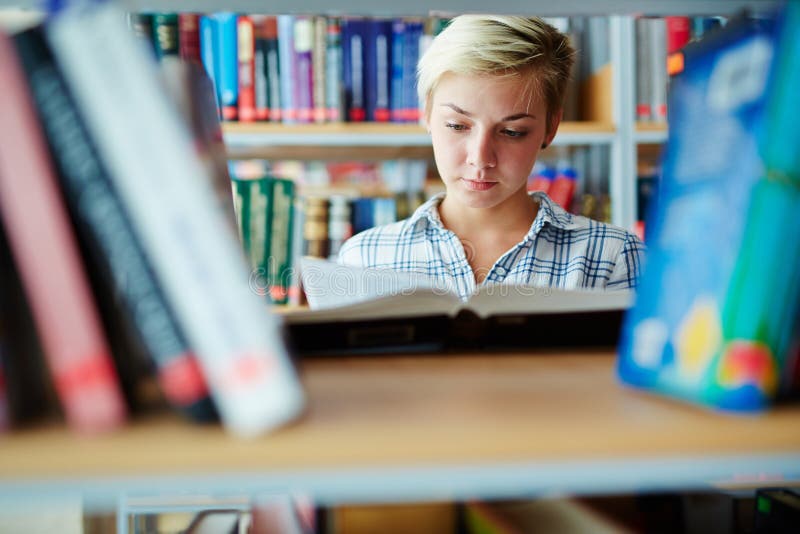 Teenage reader stock photo. Image of book, education - 76893832