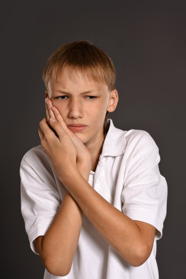 Teenage sick boy stock photo. Image of european, activity - 55713052