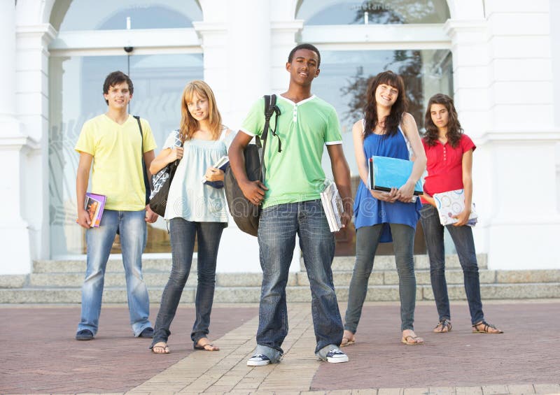 3,225 College Students Standing Outside Stock Photos - Free & Royalty ...