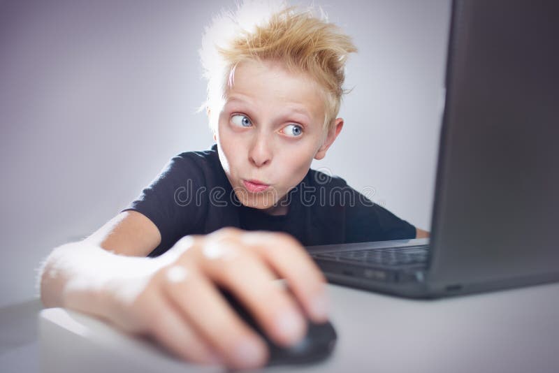 148 Teen Looking Computer Behind Stock Photos - Free & Royalty-Free ...