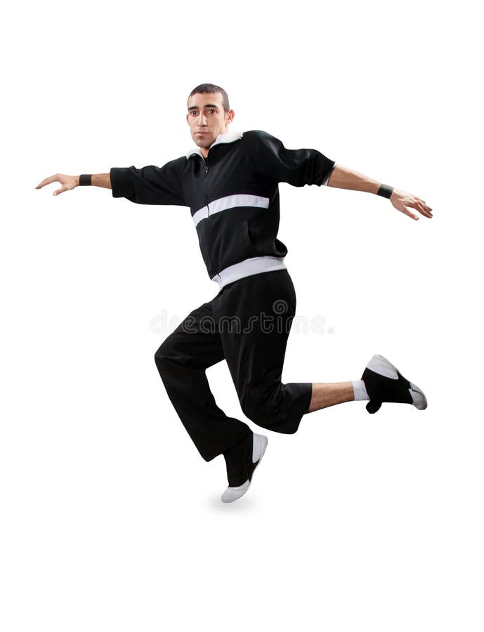 Teenager Dancing Break Dance in Action Stock Image - Image of artist ...