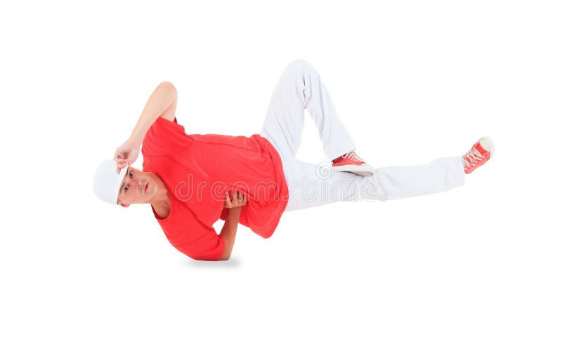 Teenager Dancing Break Dance in Action Stock Photo - Image of elegance ...