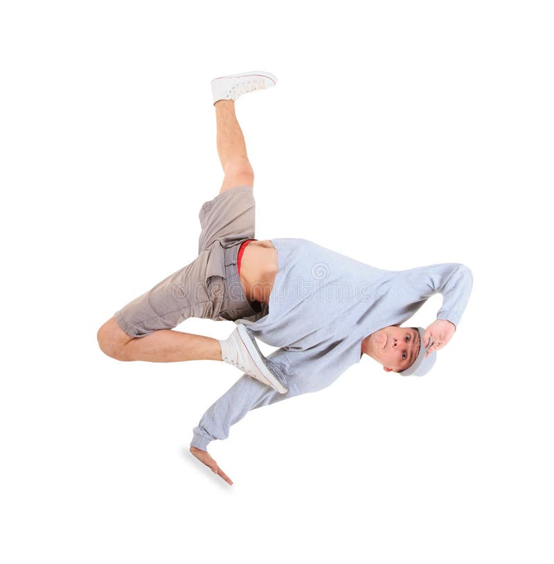Teenager Dancing Break Dance in Action Stock Image - Image of elegance ...