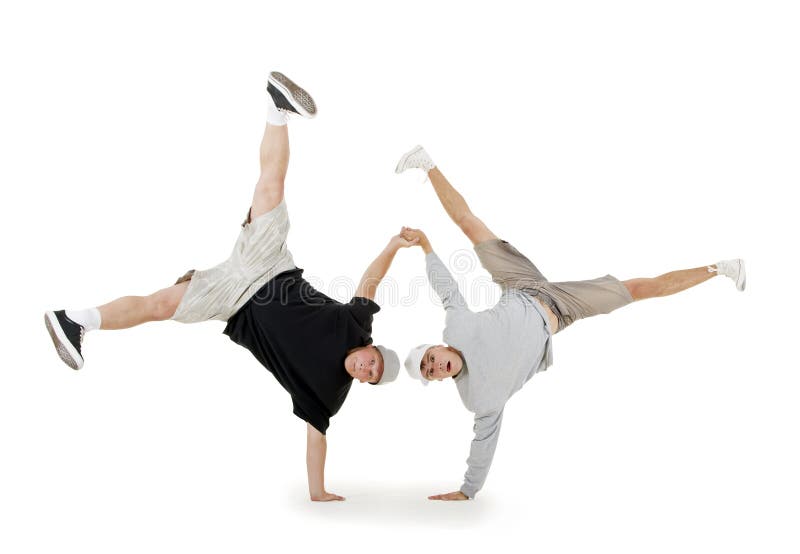 Two men dancing stock photo. Image of sports, flare, jump - 21826386