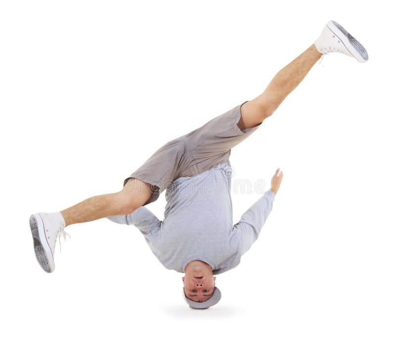 Teenage Girl Dancing Breakdance Stock Photo - Image of energy, modern ...