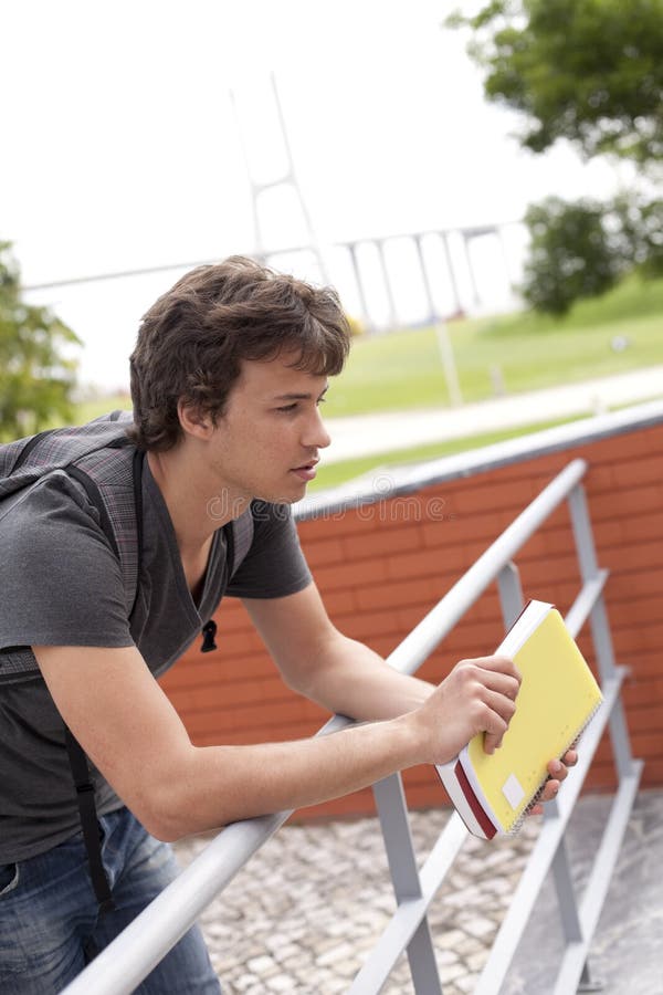 Teenager future stock image. Image of backpack, learn - 16110535