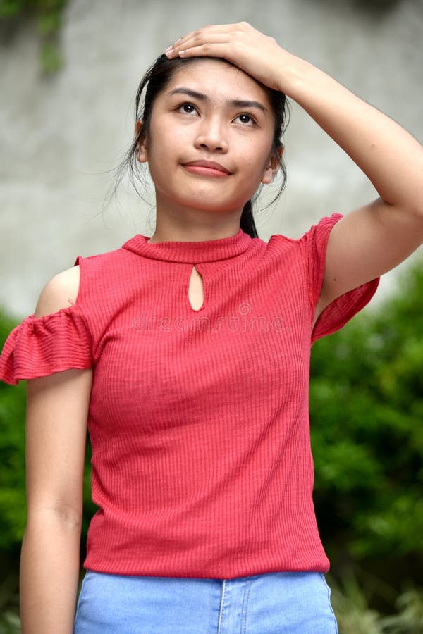 Teenager Girl and Memory Loss Stock Image - Image of loss, adorable ...