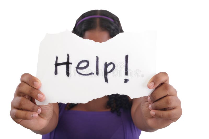 Teenager needing help stock photo. Image of face, isolated - 25079704