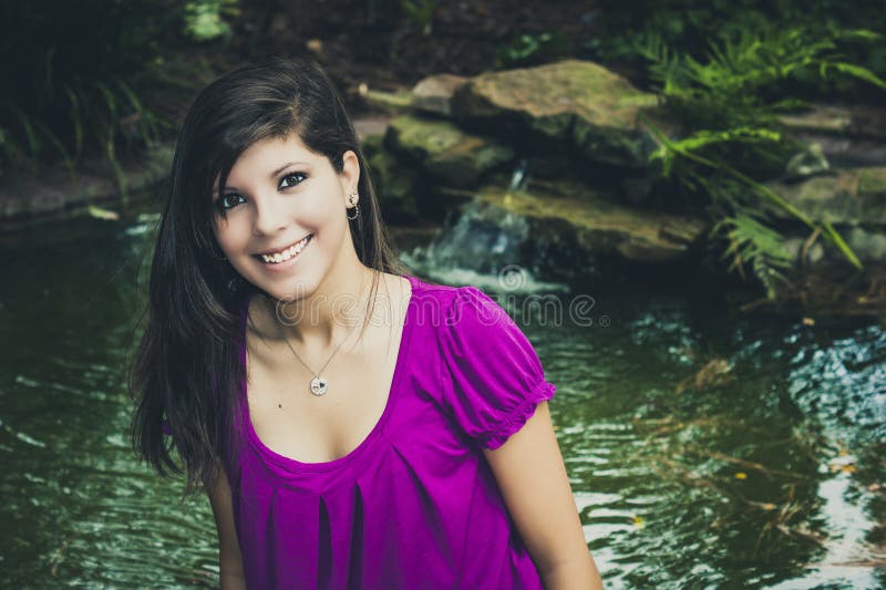 Teenager posing in a pod stock image. Image of young - 274911891